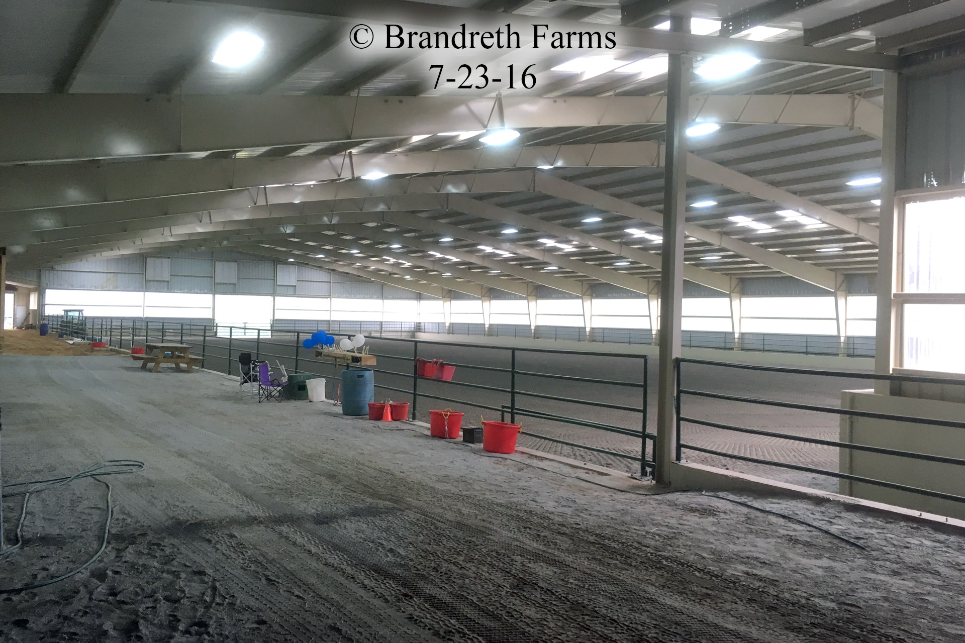 Brandreth Farms New Arena 7-23-16 – Brandreth Farms